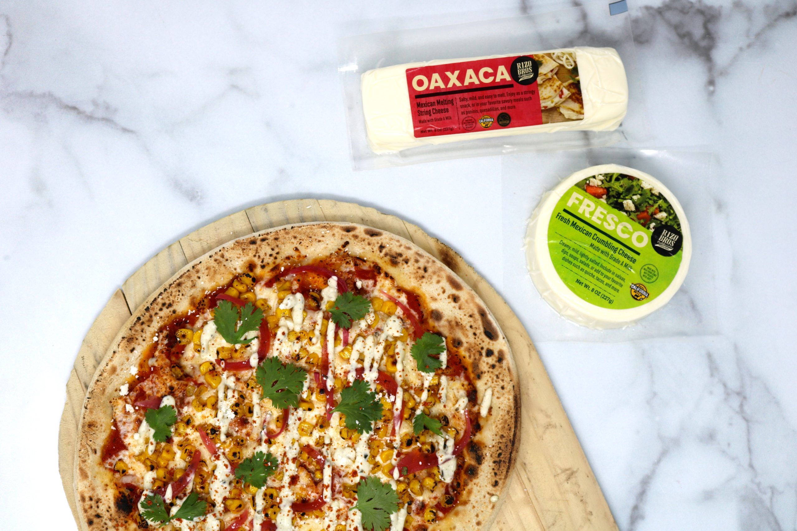 Elote Pizza – Rizo Brothers California Creamery